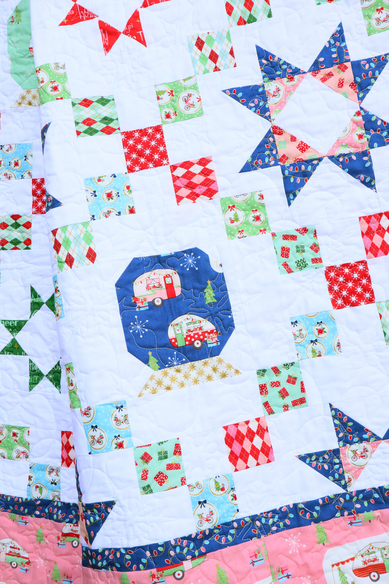 Starry Snow Globe Quilt