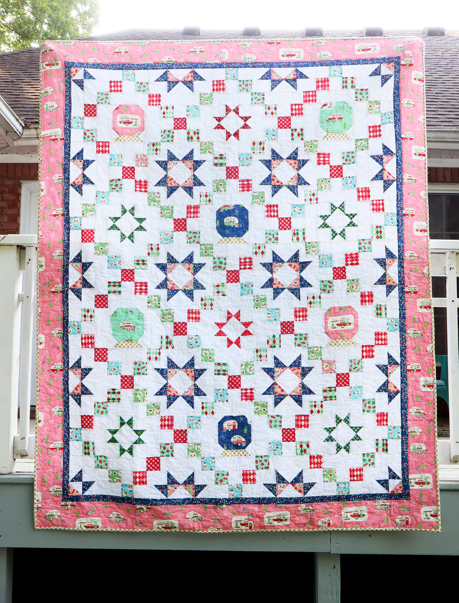 Starry Snow Globe Quilt