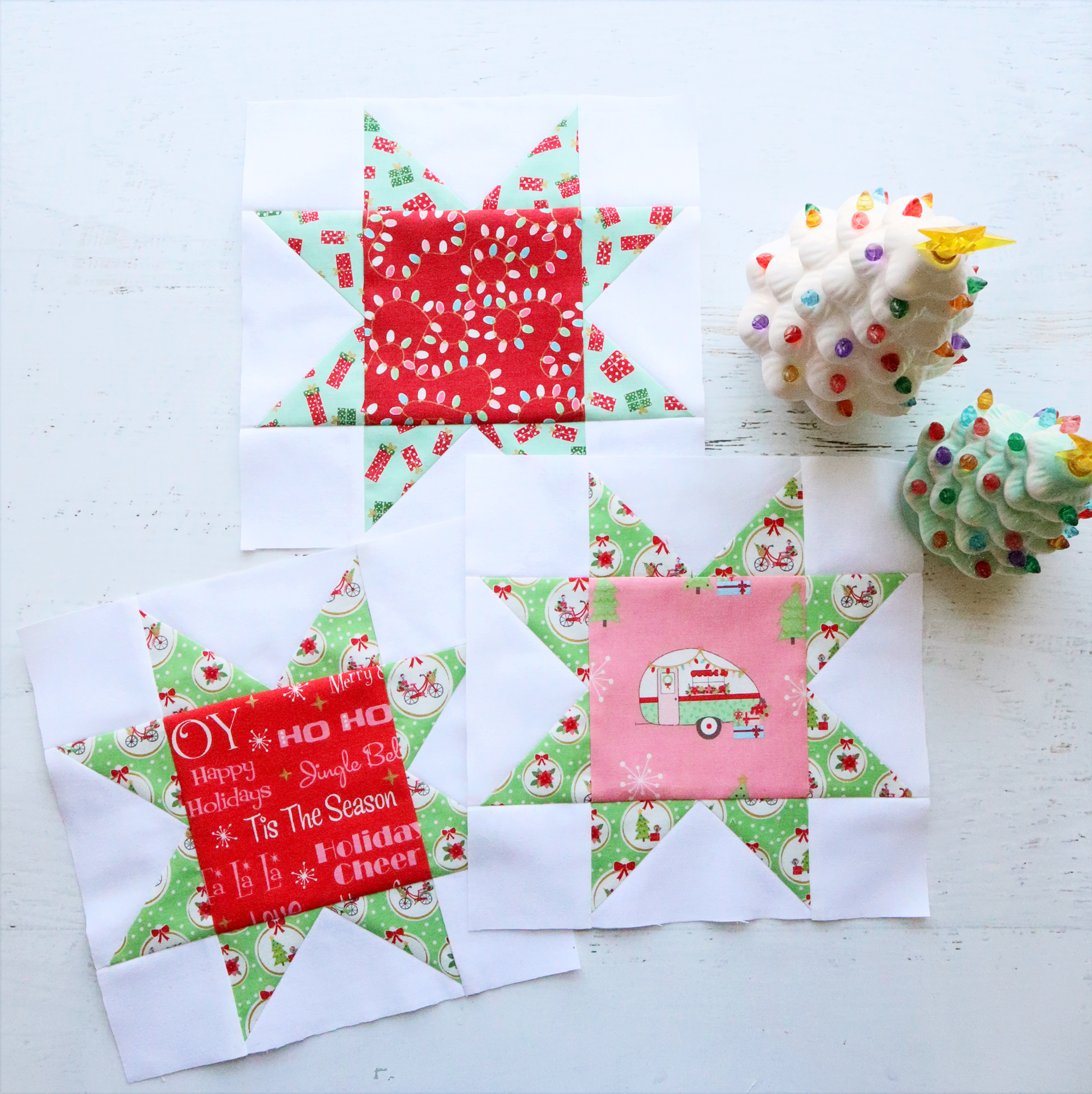 Star Blocks – Christmas Adventure Sew Along