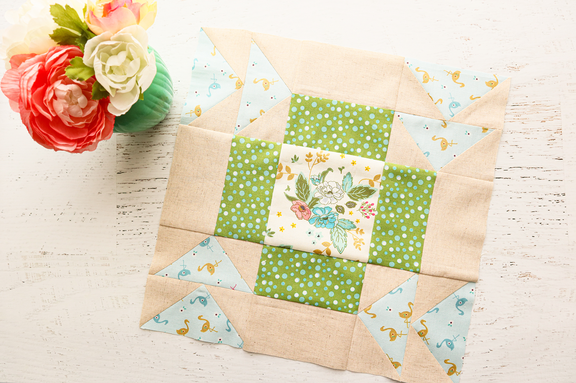 Apple Pie Block – Building Blocks Quilt