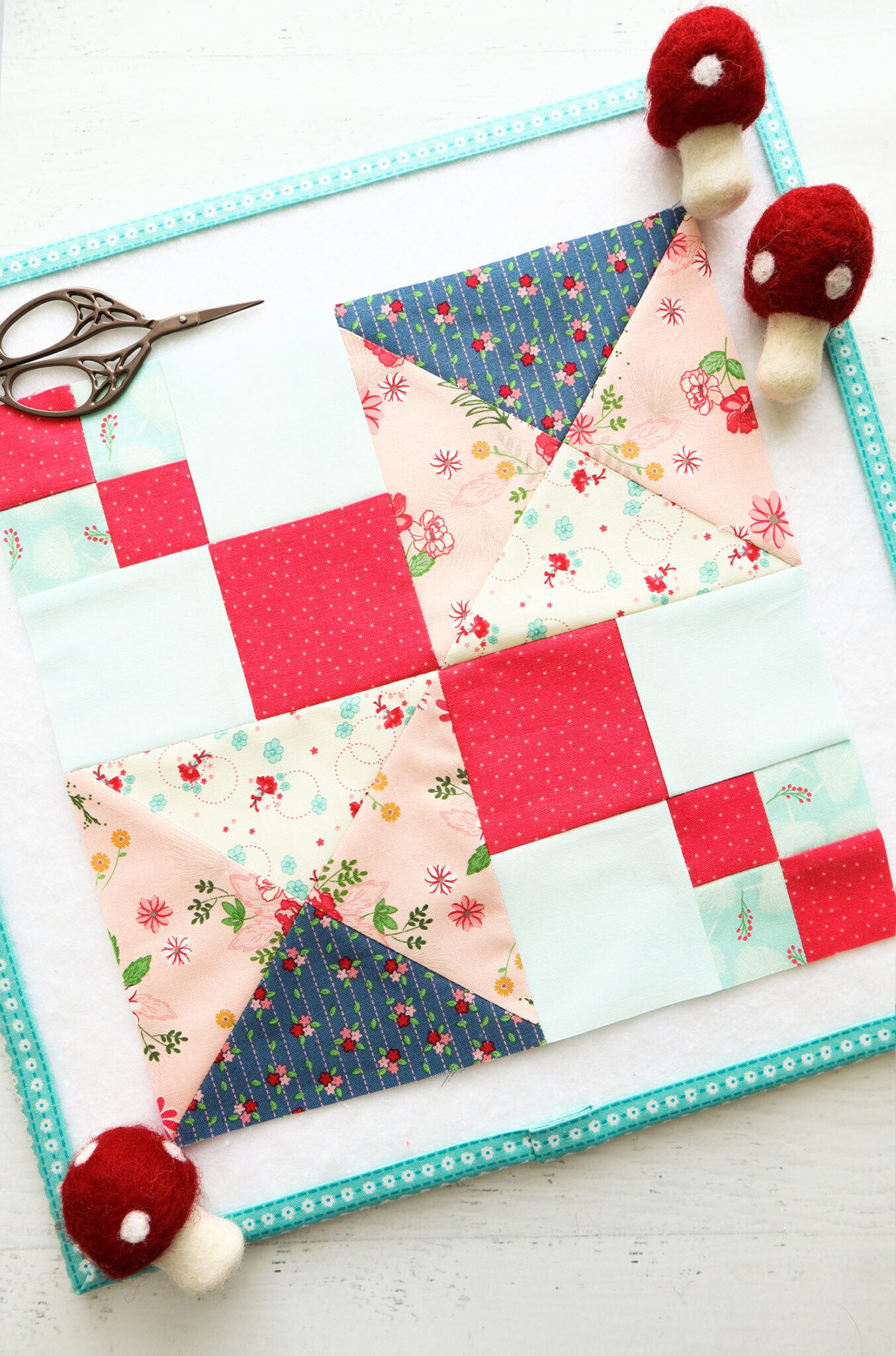 Argyle Square Block – RBD Block Challenge