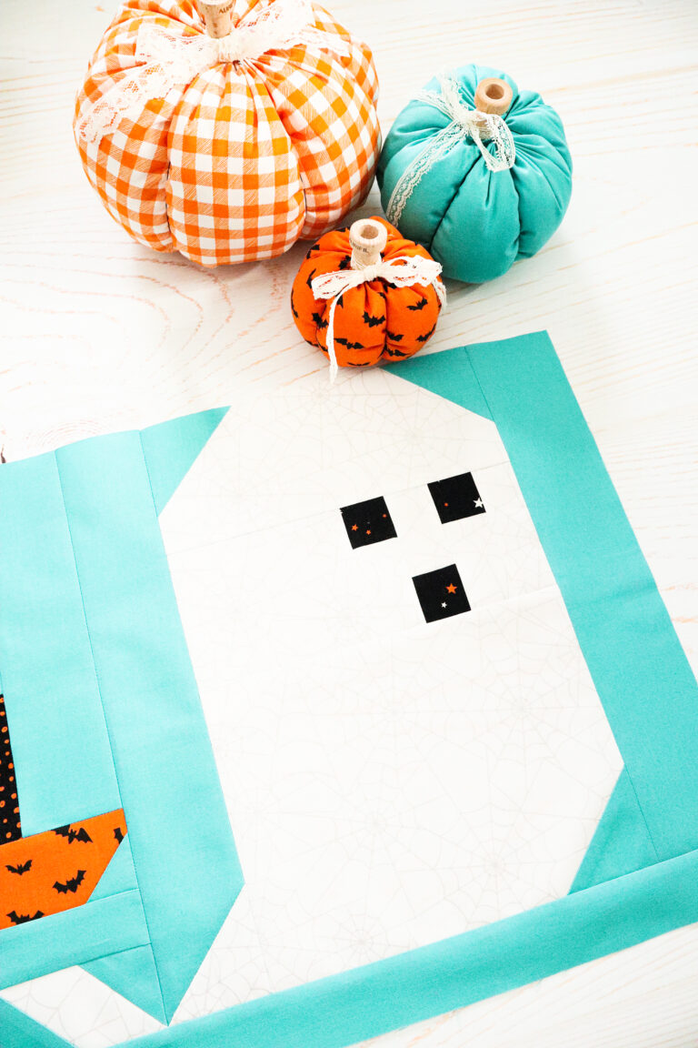 Boo Crew Mystery Halloween Quilt Week 2 - Free Halloween Sew Along