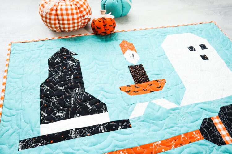 Boo Crew Mystery Halloween Quilt Finish
