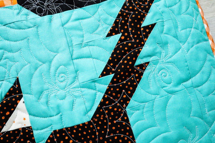 Boo Crew Mystery Halloween Quilt Finish