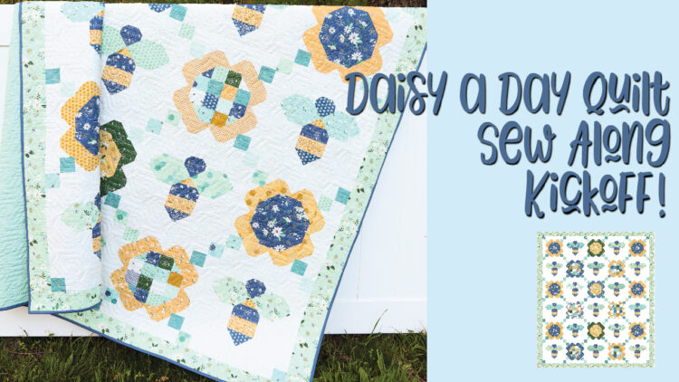 Daisy a Day Quilt Along Kickoff