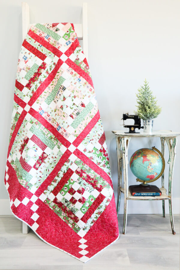 Christmas Village Frolic Quilt