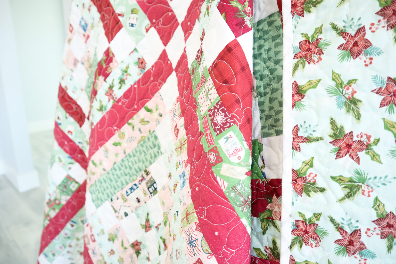 Christmas Village Frolic Quilt