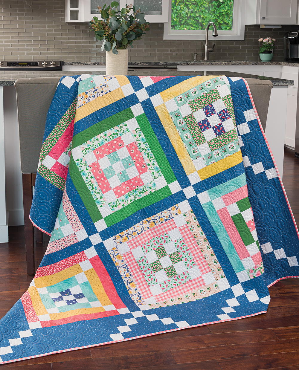 Christmas Village Frolic Quilt