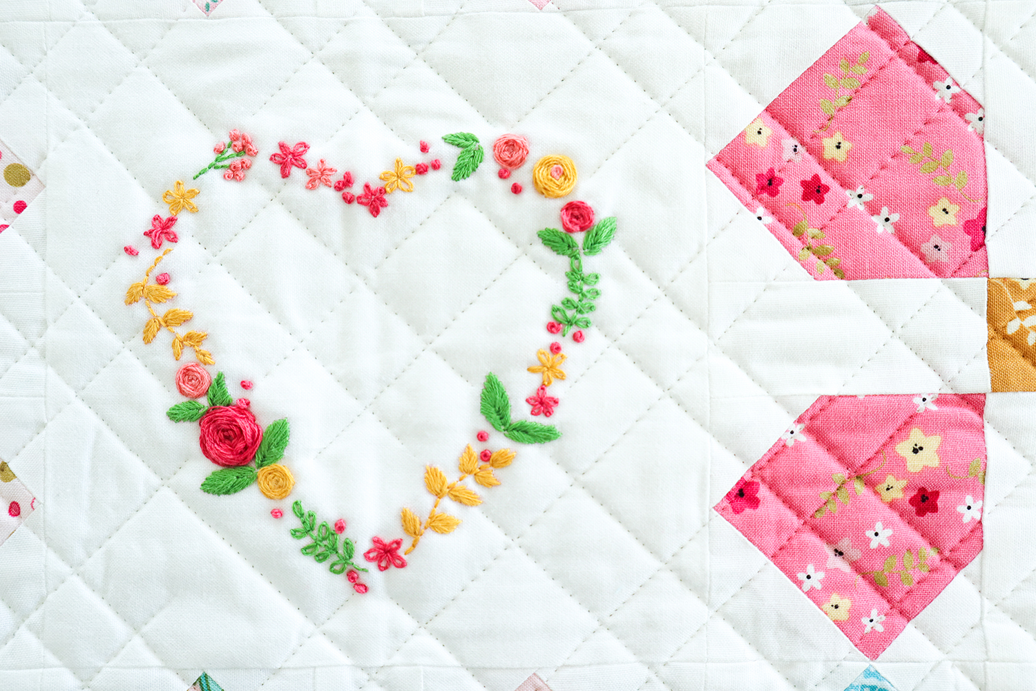 Spring Flowers Sew Along Week 2