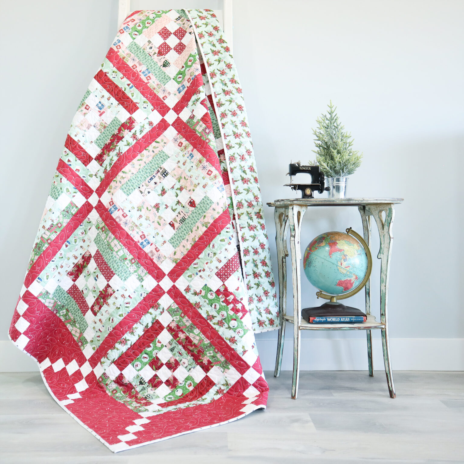 Christmas Village Frolic Quilt