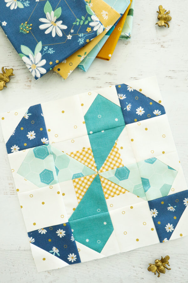 Sewcialites 2 Sew Along Block 1