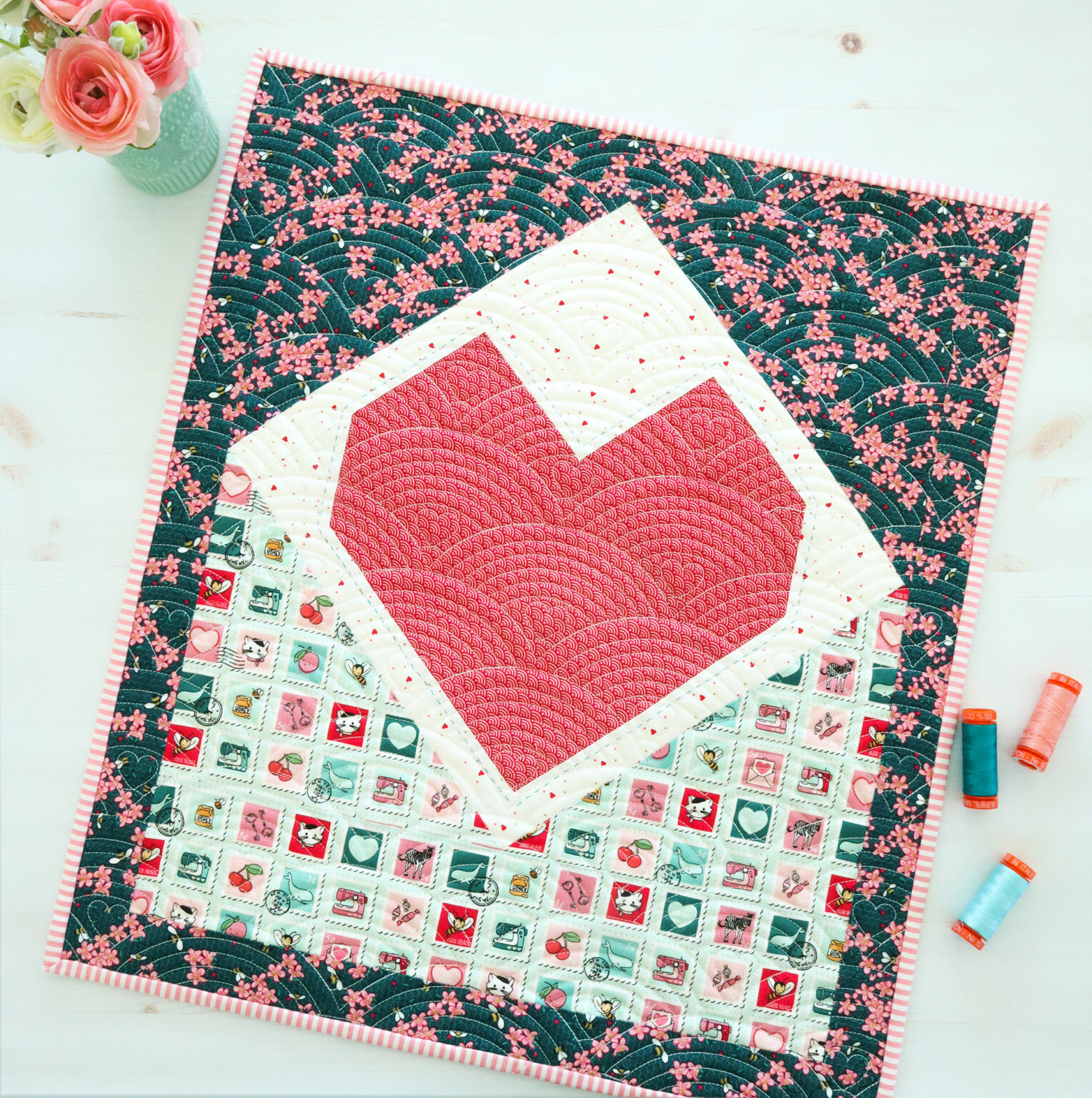 Love Note Mini Quilt