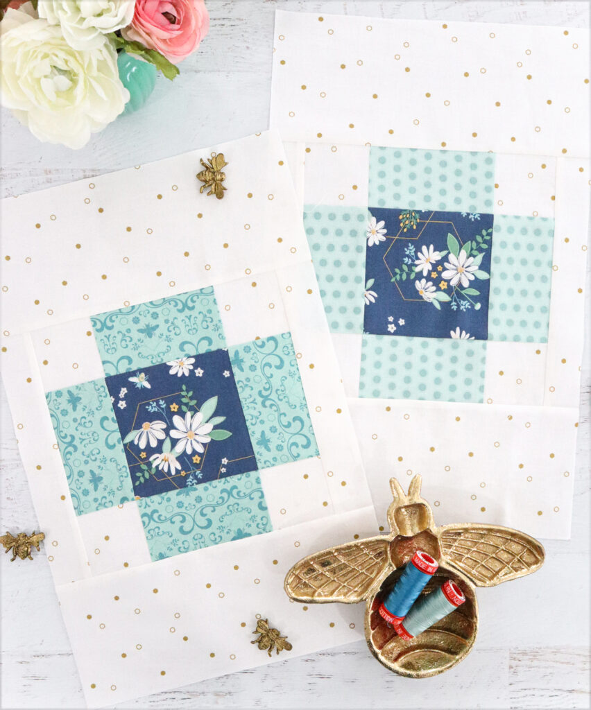 Country Daisies Sew Along Block 5 - Flamingo Toes Sew Along