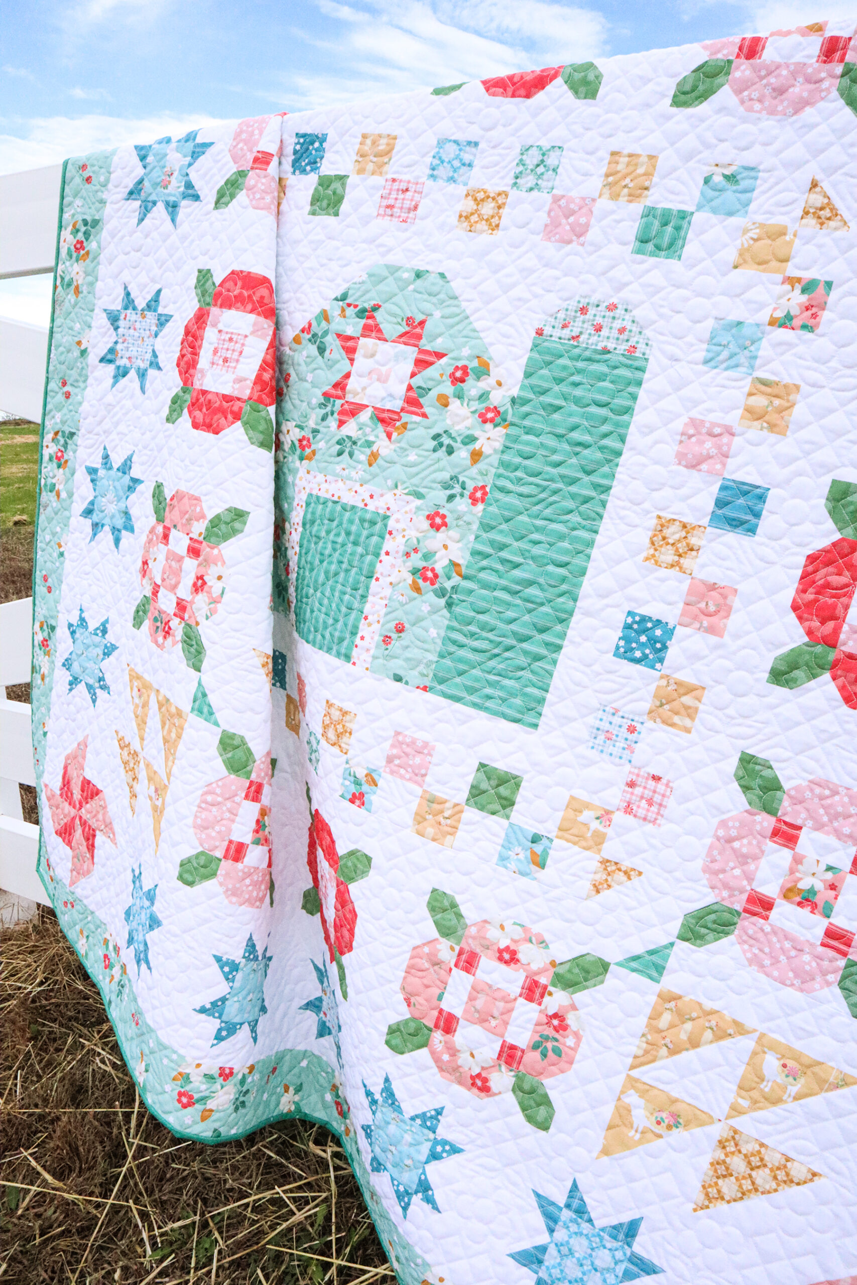 Sweet Acres Meadowland Sew Along Kickoff - Flamingo Toes Quilt