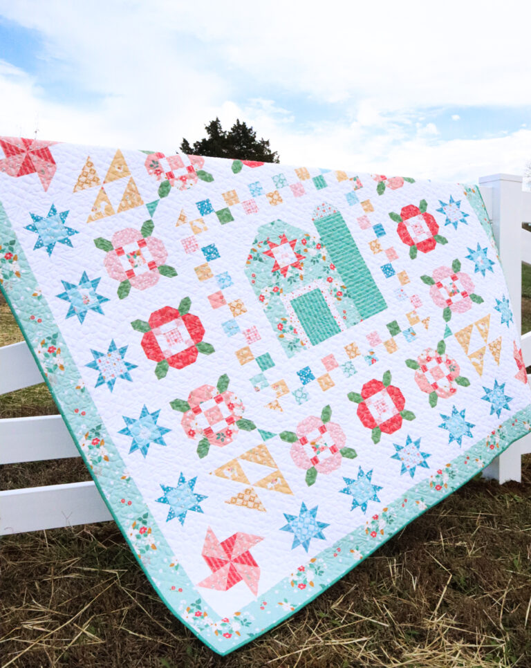 Sweet Acres Meadowland Sew Along Kickoff - Flamingo Toes Quilt