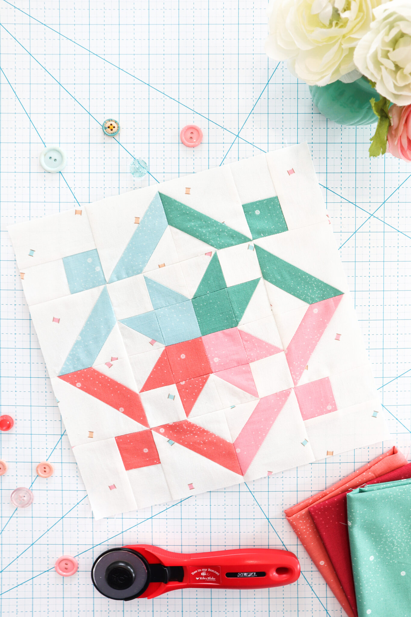 Sparkle and Shine Block – RBD Block Challenge