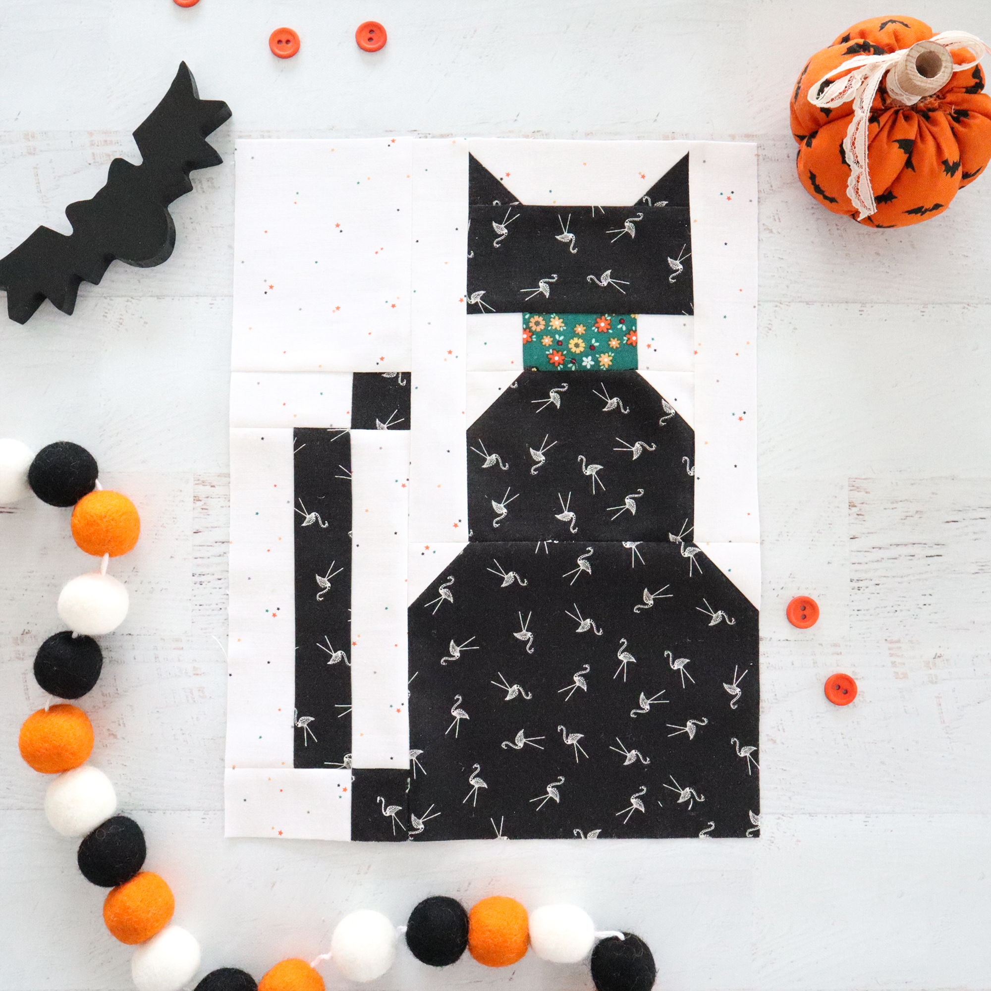 Haunted Halloween Quilt Along Week 2