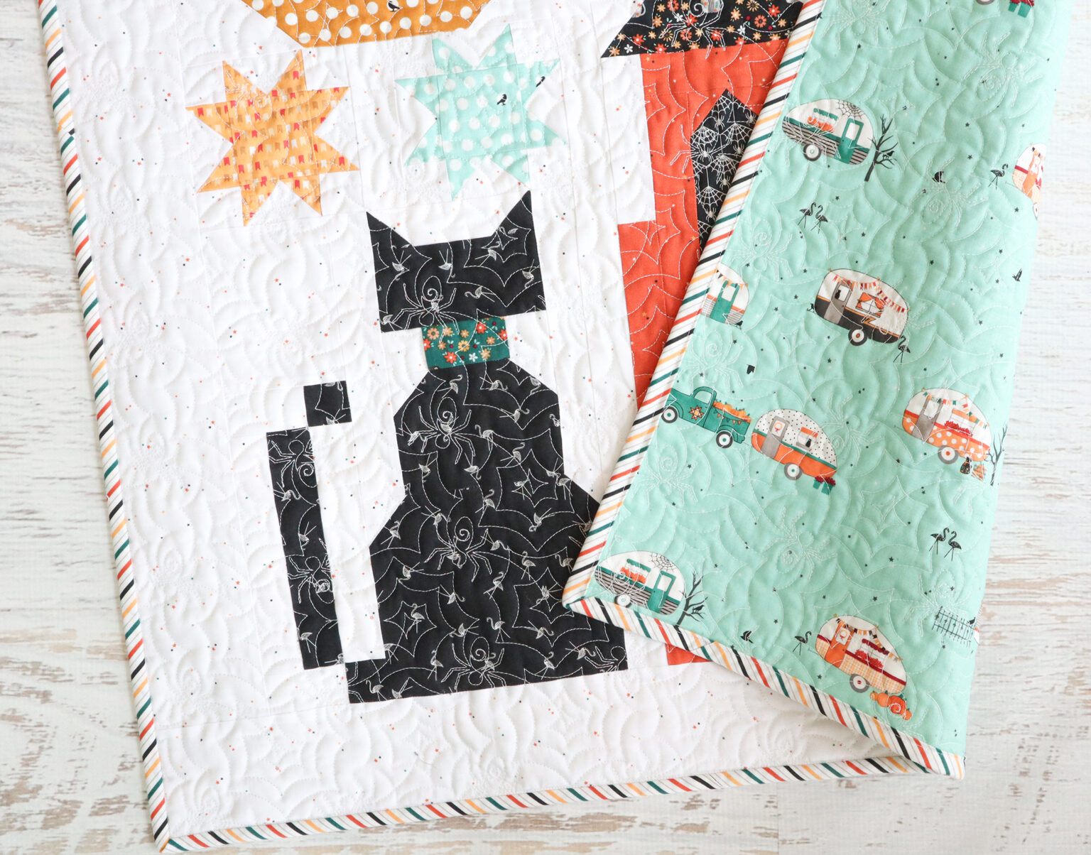 Haunted Halloween Quilt Along Week 4