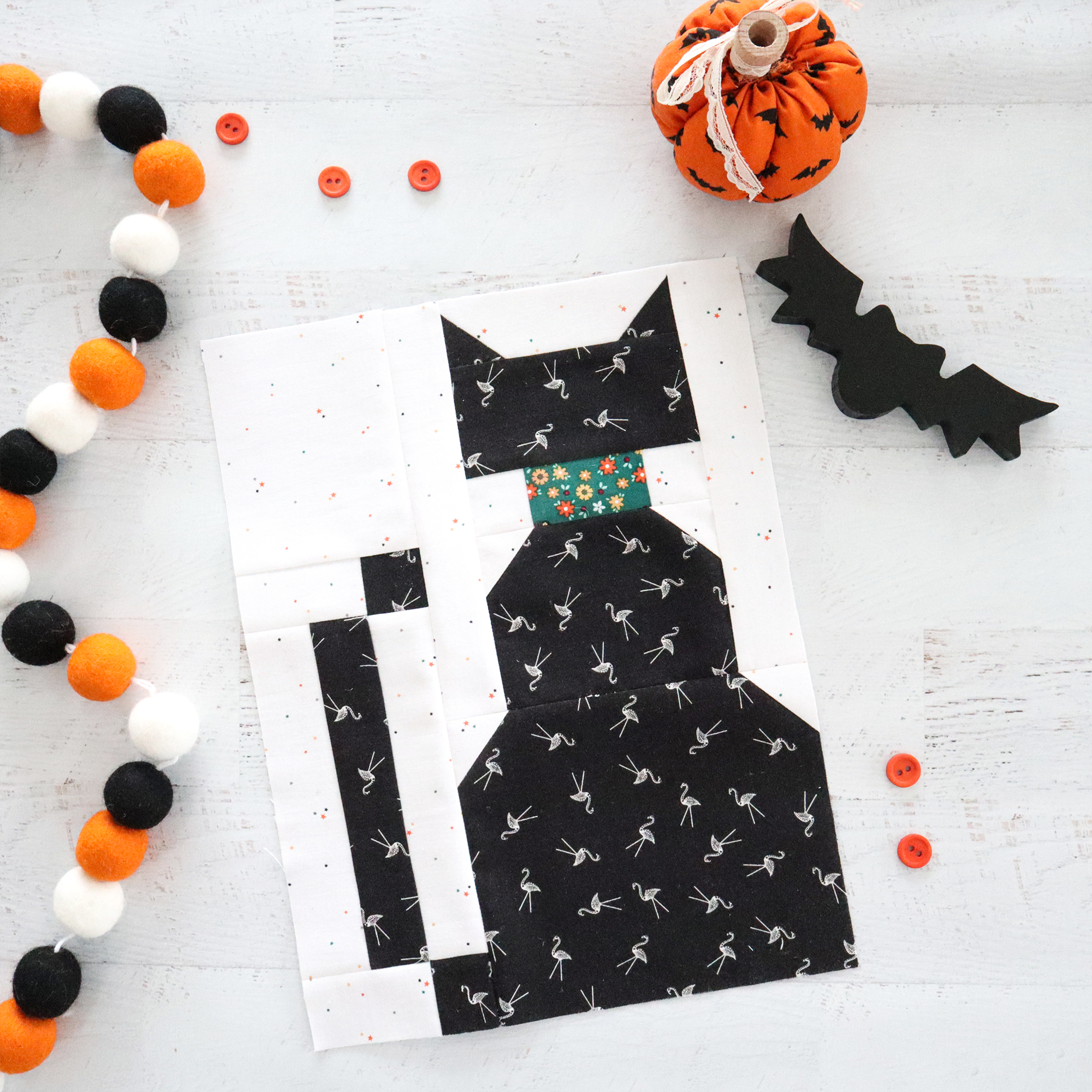 Haunted Halloween Quilt Along Week 2