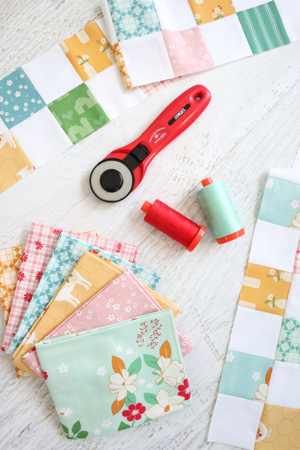 Meadowland Quilt Along Week 2