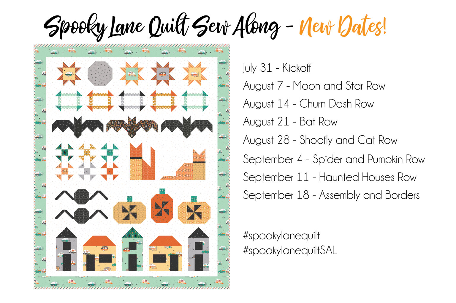 Spooky Lane Sew Along Kickoff