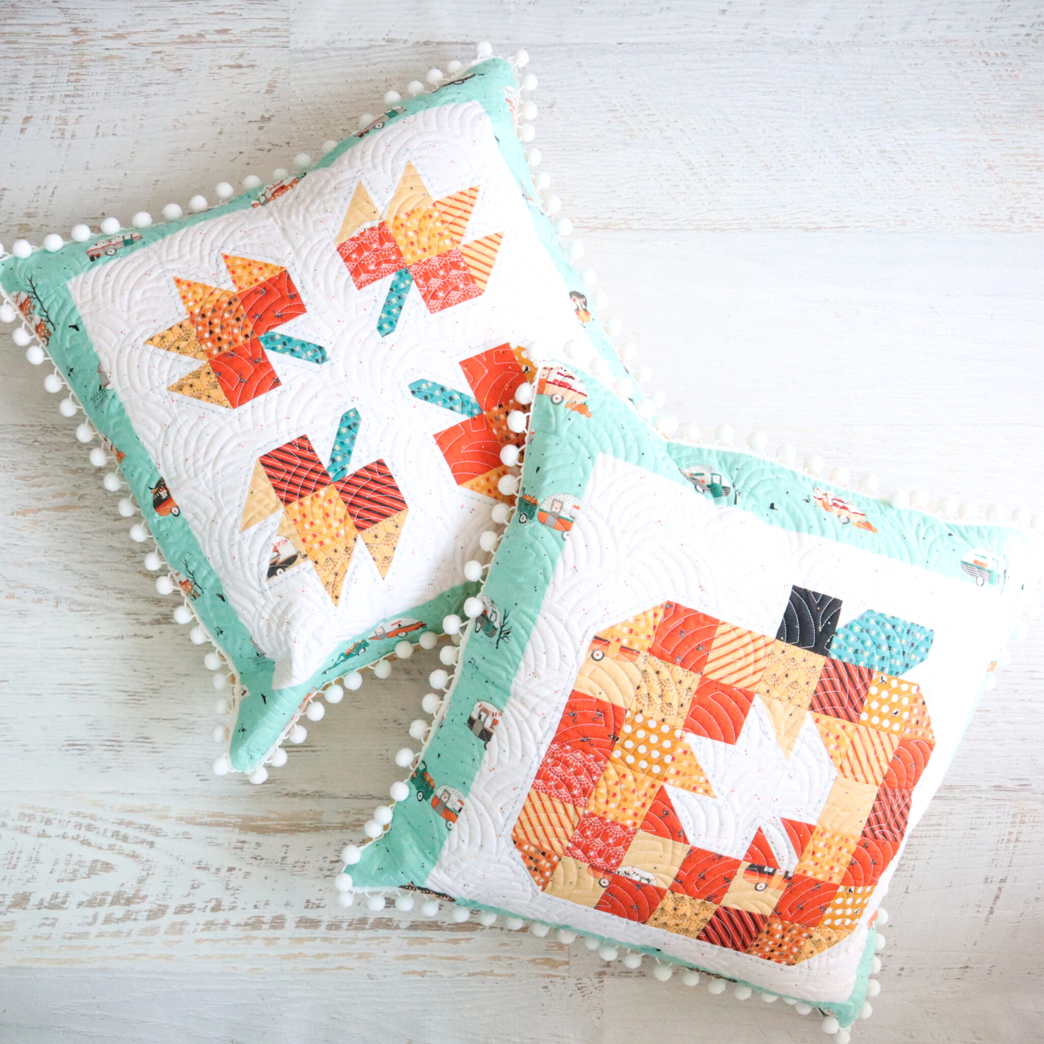 Patchwork Fall Pillows