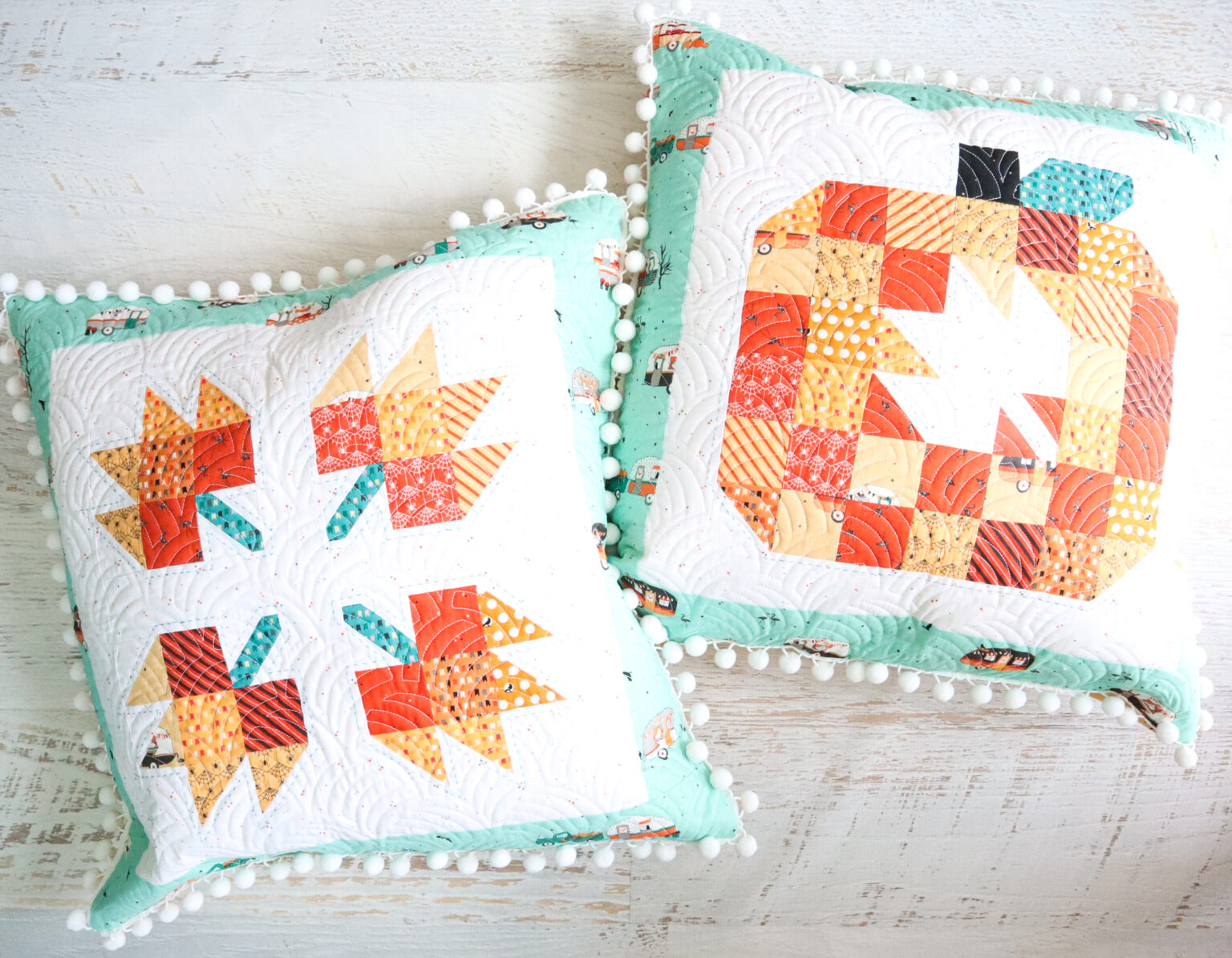Patchwork Fall Pillows