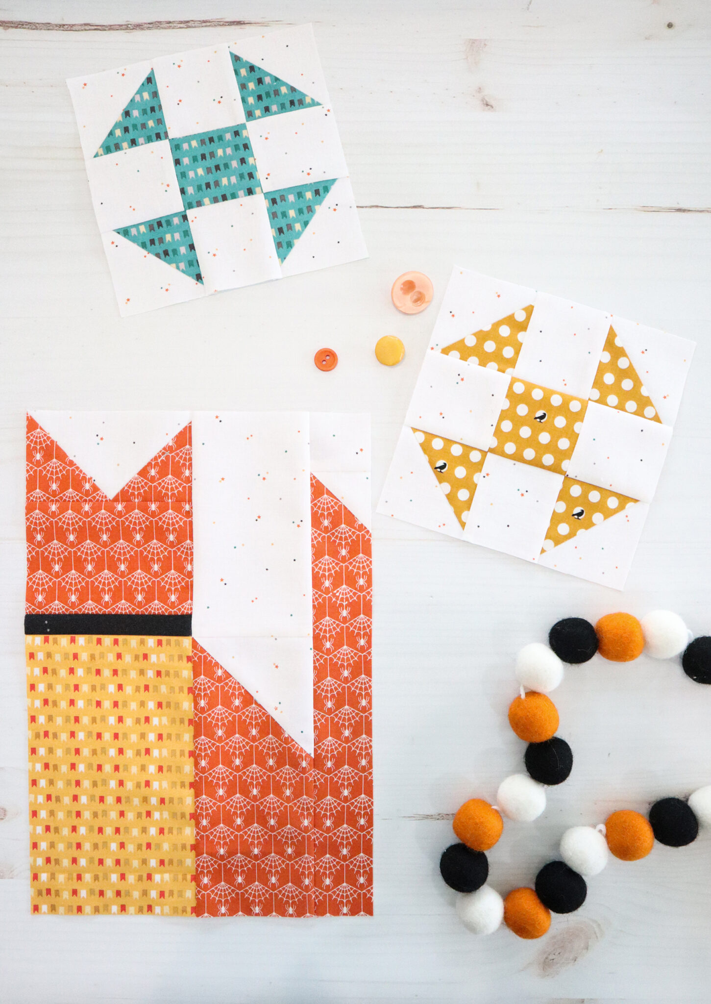 Spooky Lane Shoofly and Cats Row