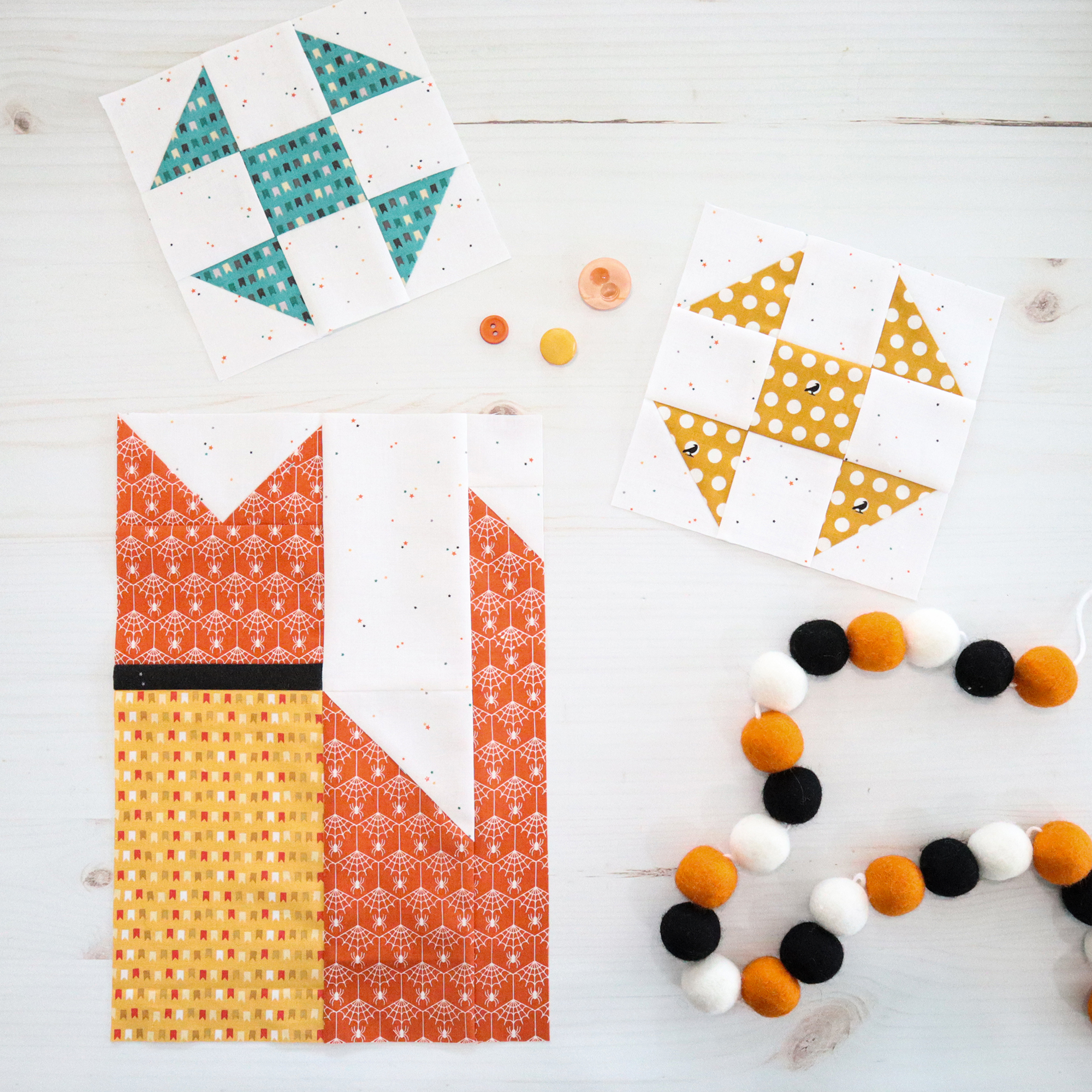 Spooky Lane Shoofly and Cats Row