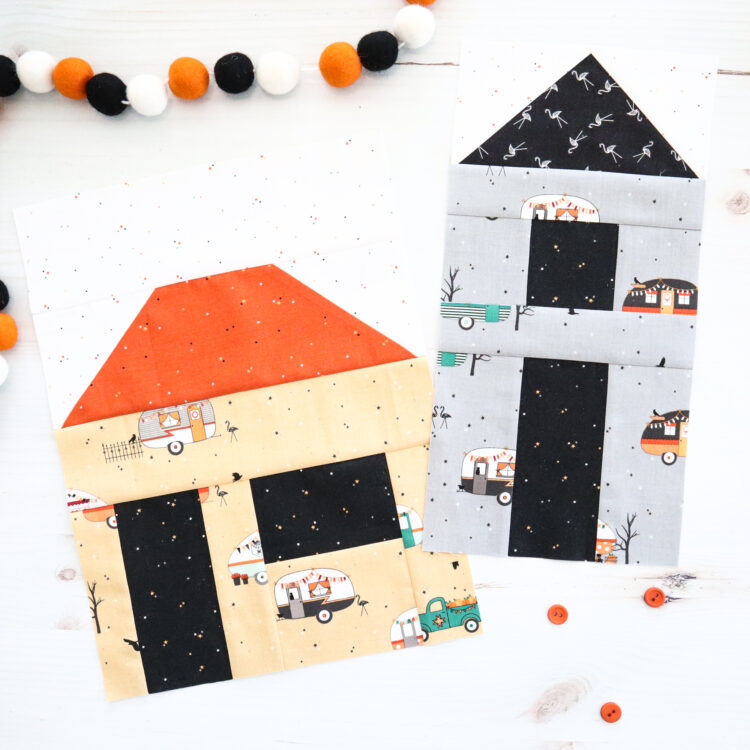 Spooky Lane Haunted House Blocks