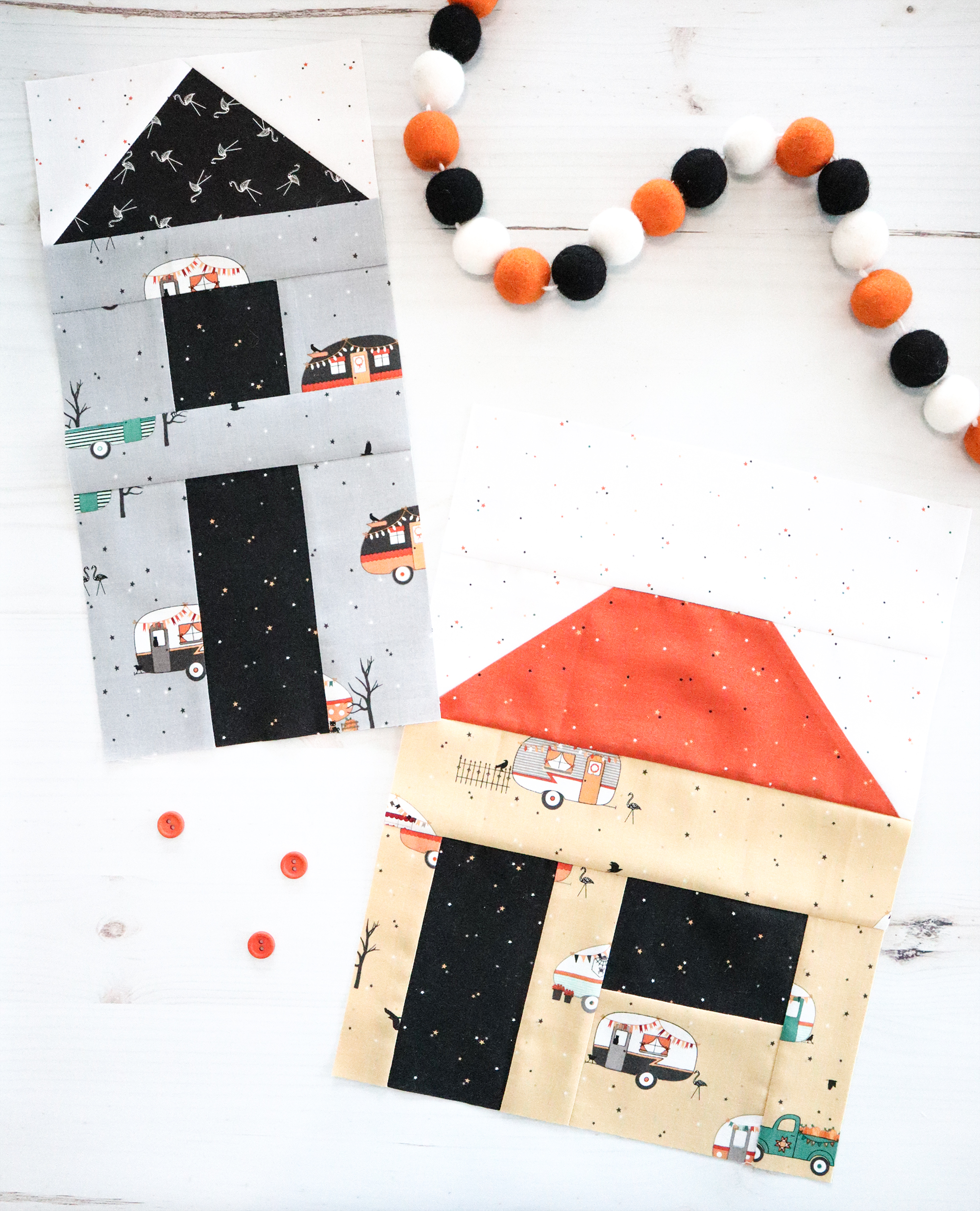 Spooky Lane Haunted House Blocks