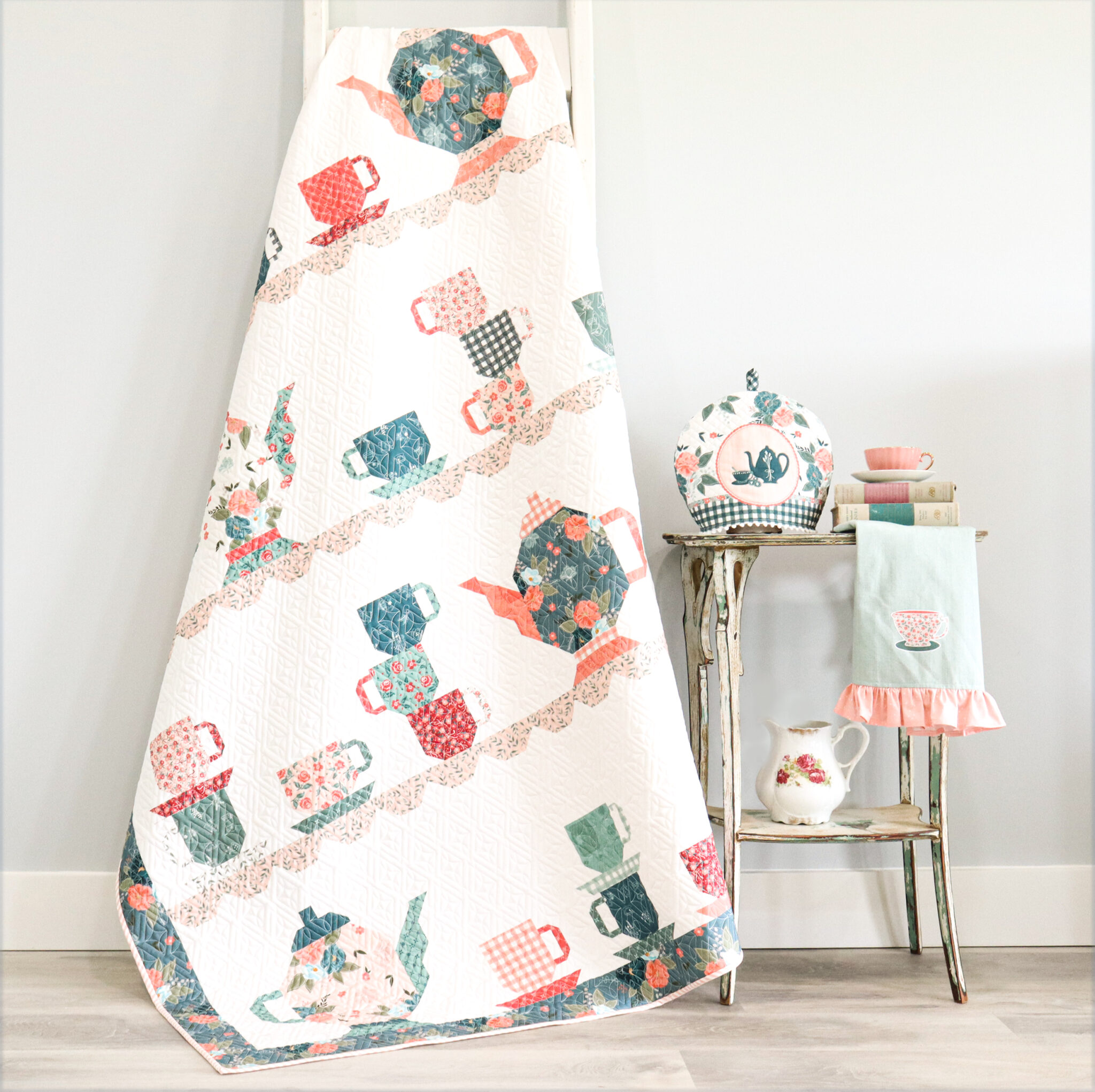 Tea Party Quilt Along Teapot Blocks