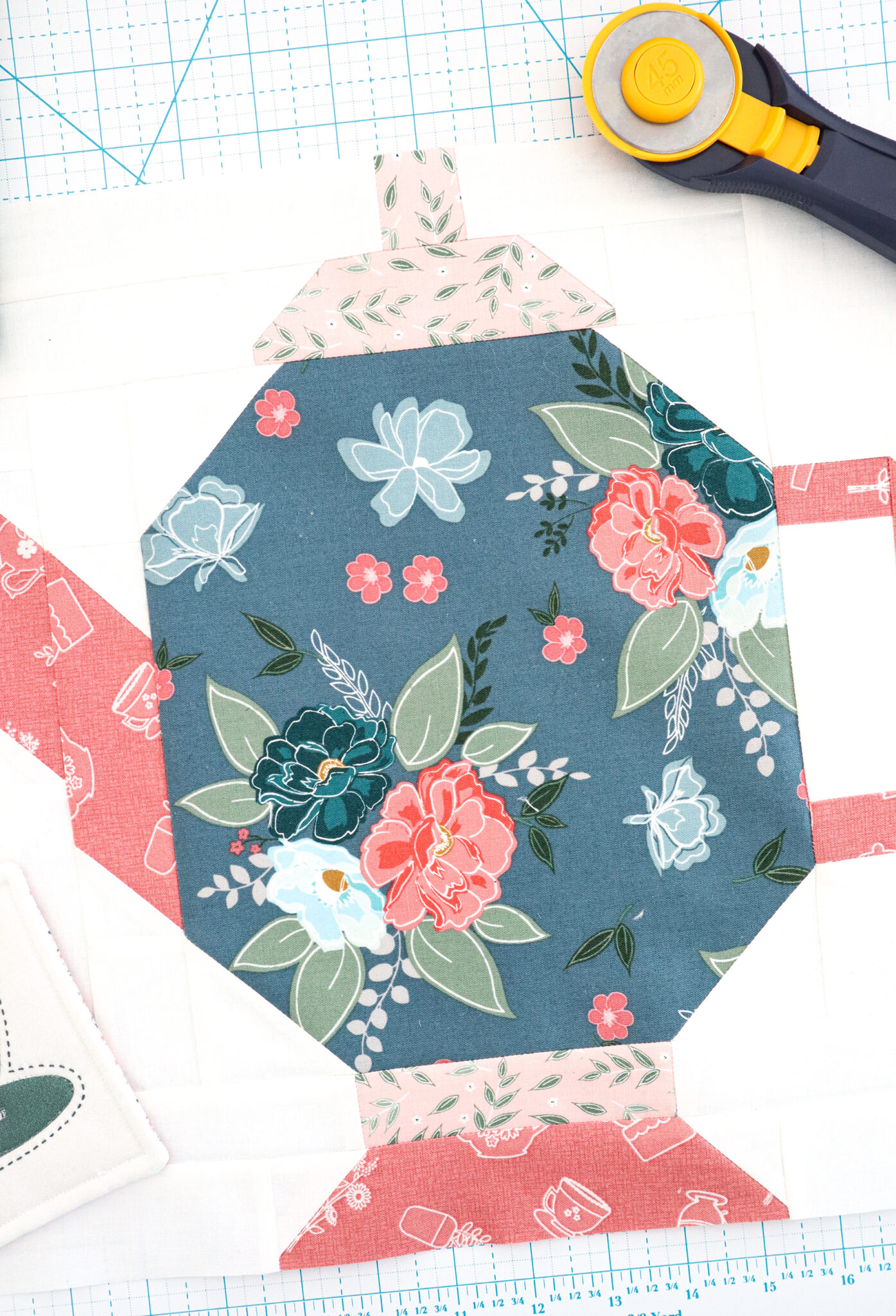 Tea Party Quilt Along Teapot Blocks