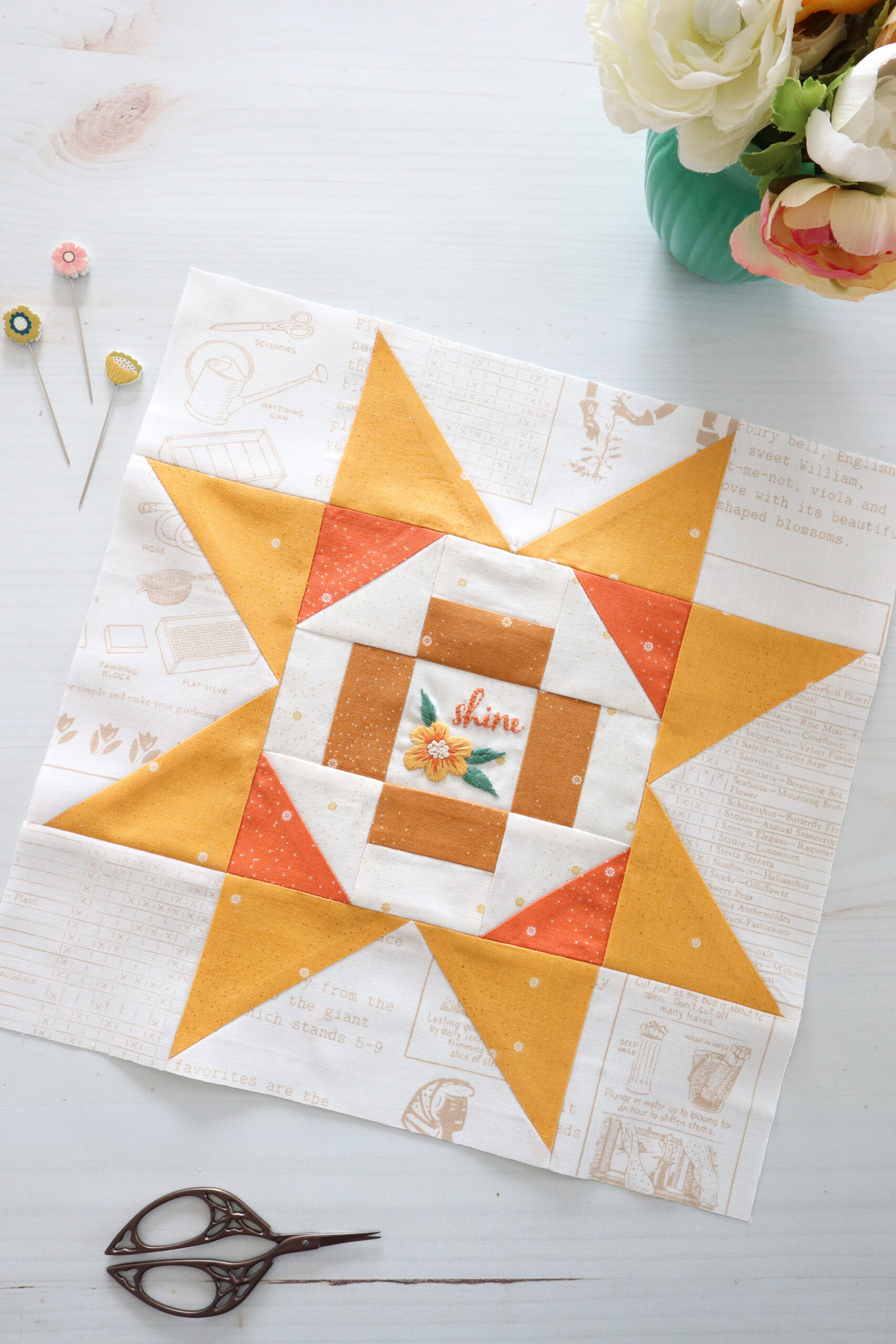 Crossroads Block Shine Together Sew Along