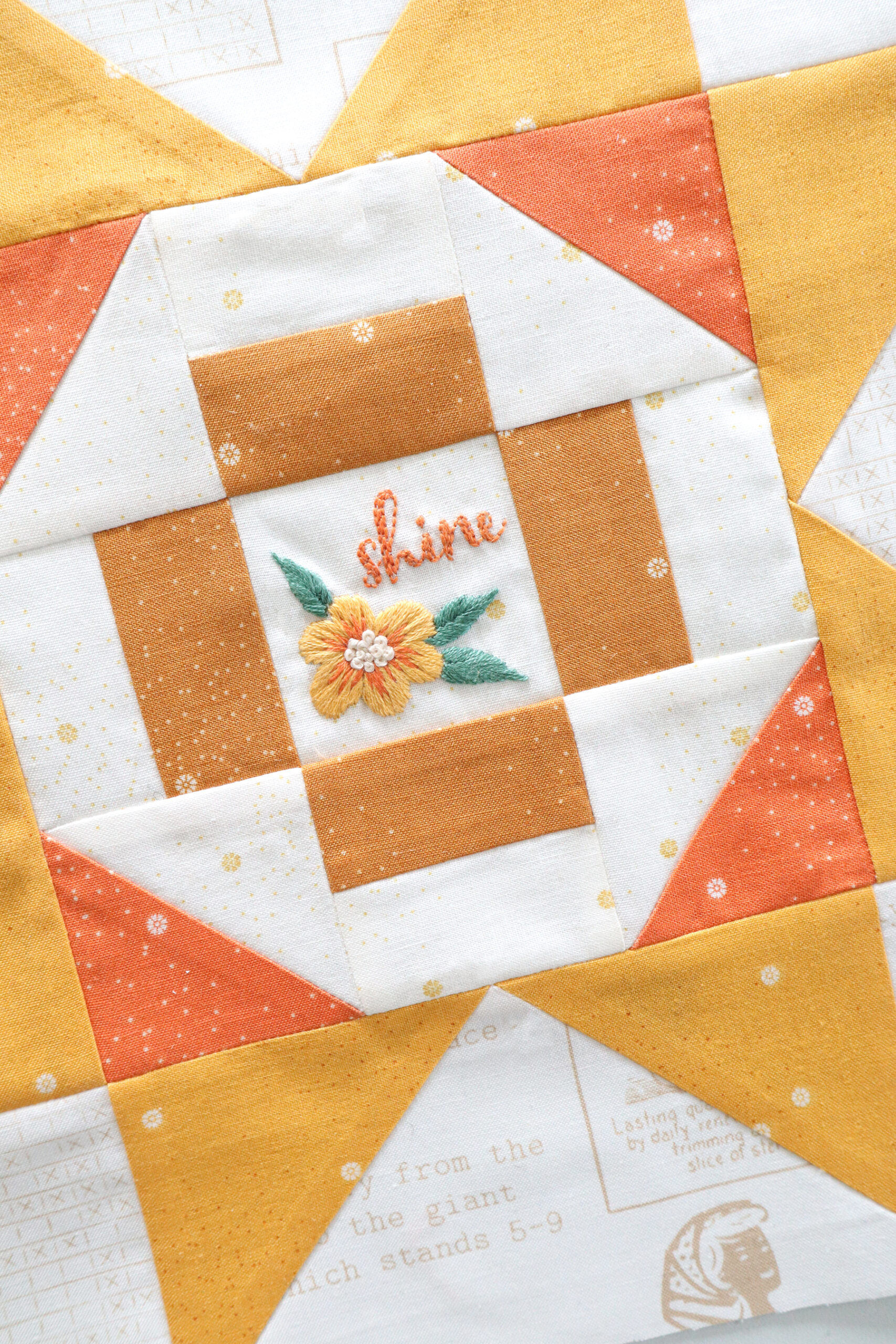 Crossroads Block Shine Together Sew Along