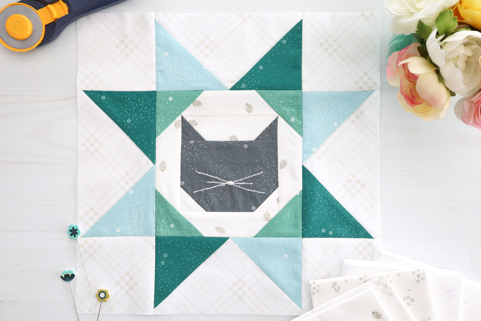 Kitty Block Shine Together Sew Along