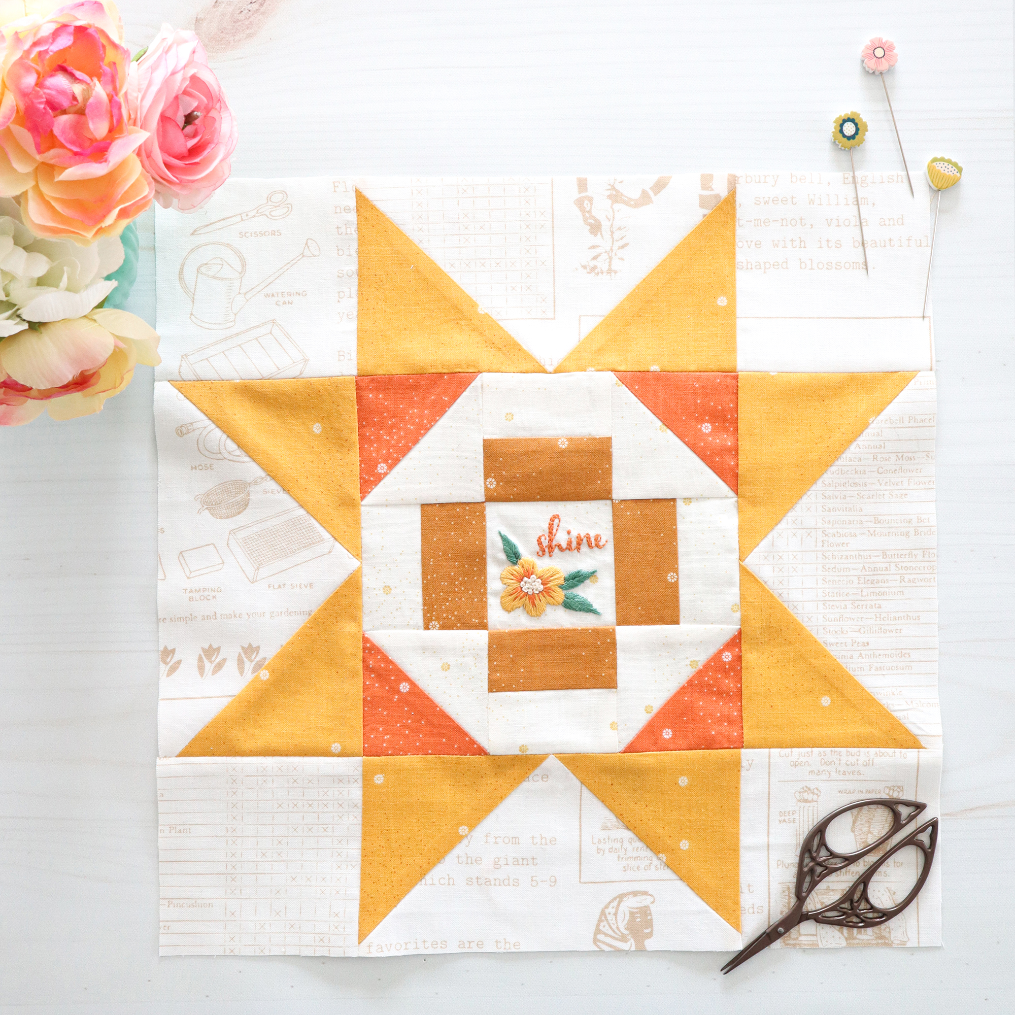 Crossroads Block Shine Together Sew Along