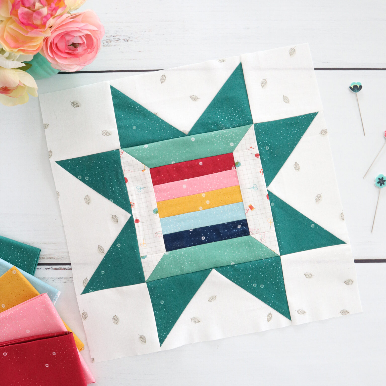 Spools Block Shine Together Sew Along