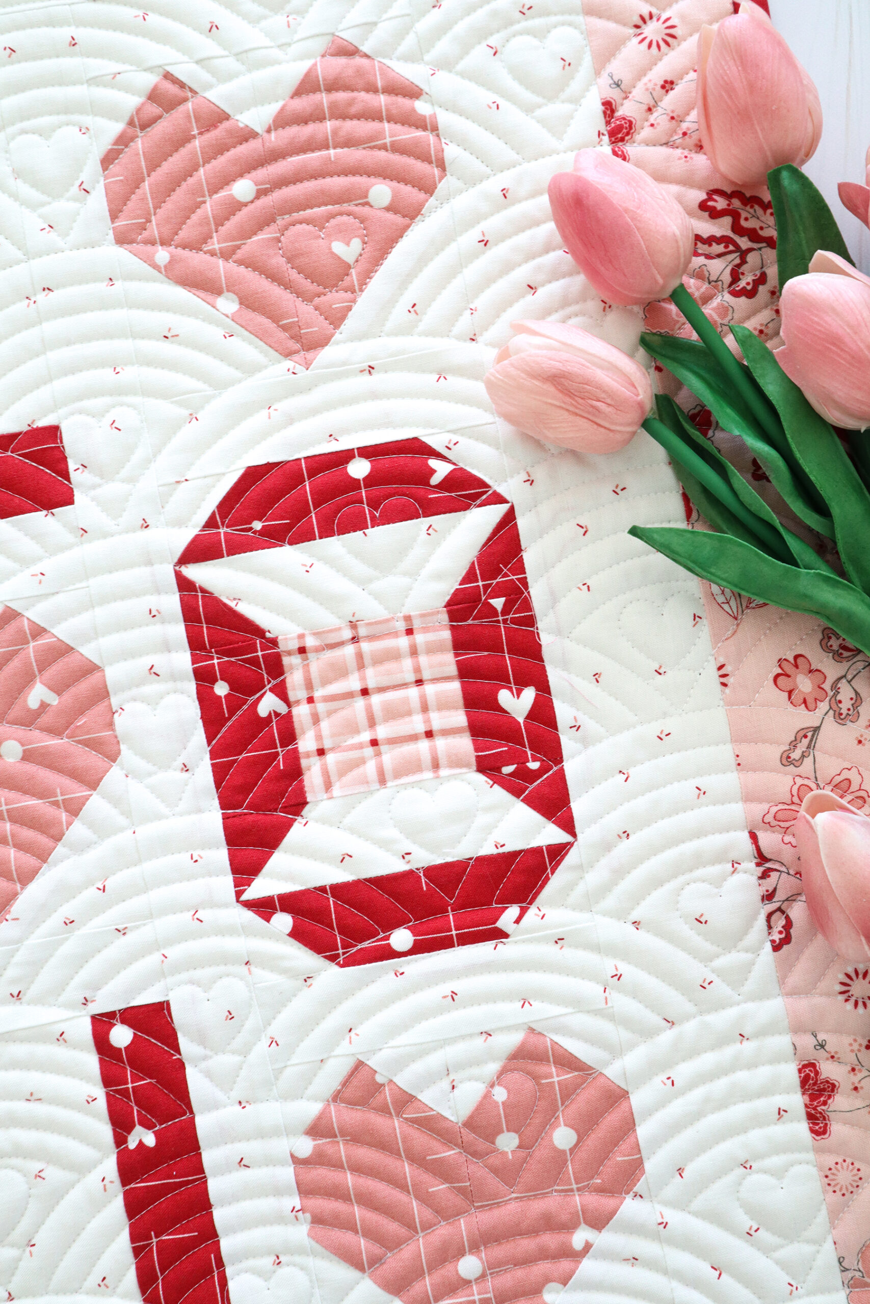 Made with Love Mini Quilt