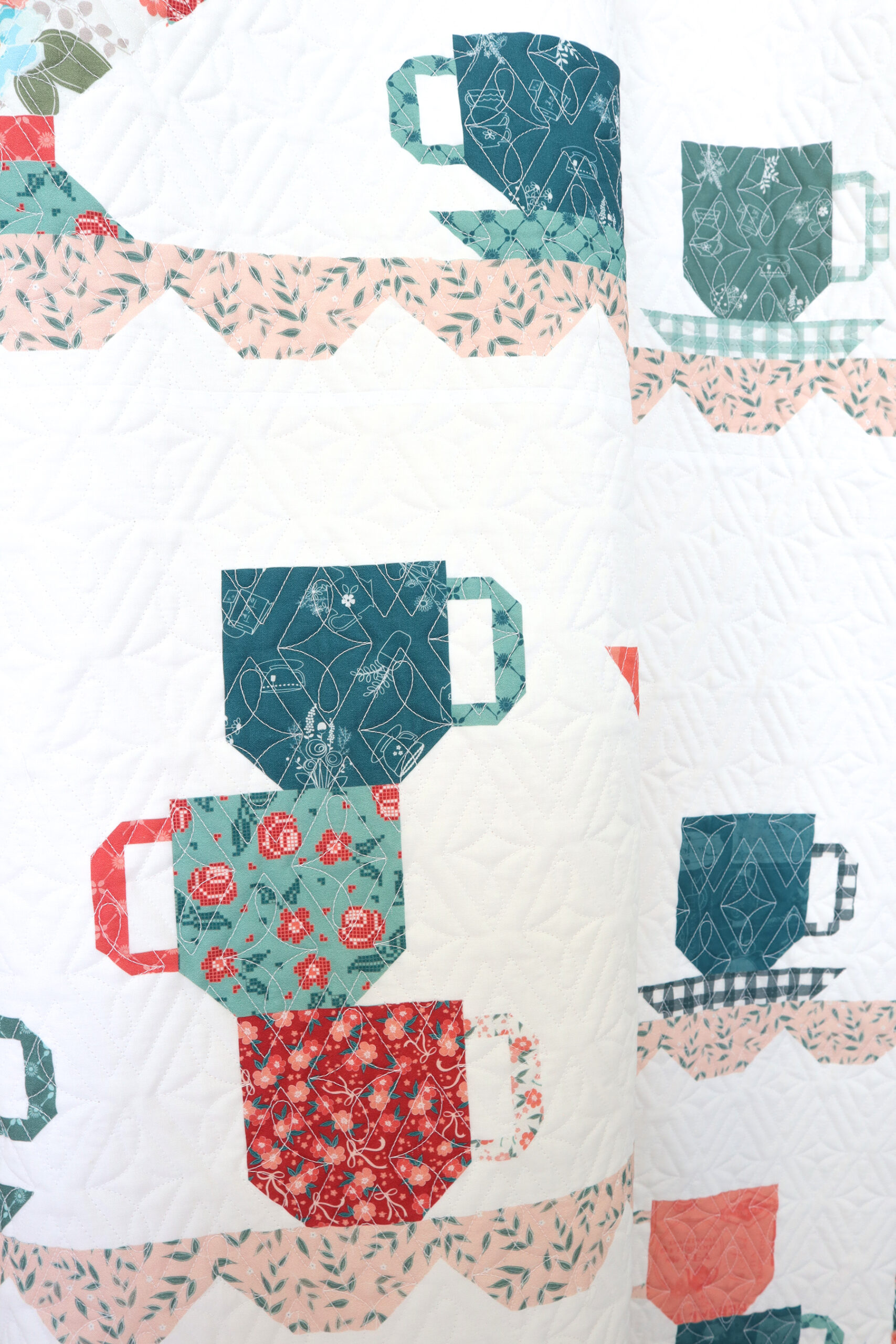 Tea Party Quilt Along Borders and Assembly