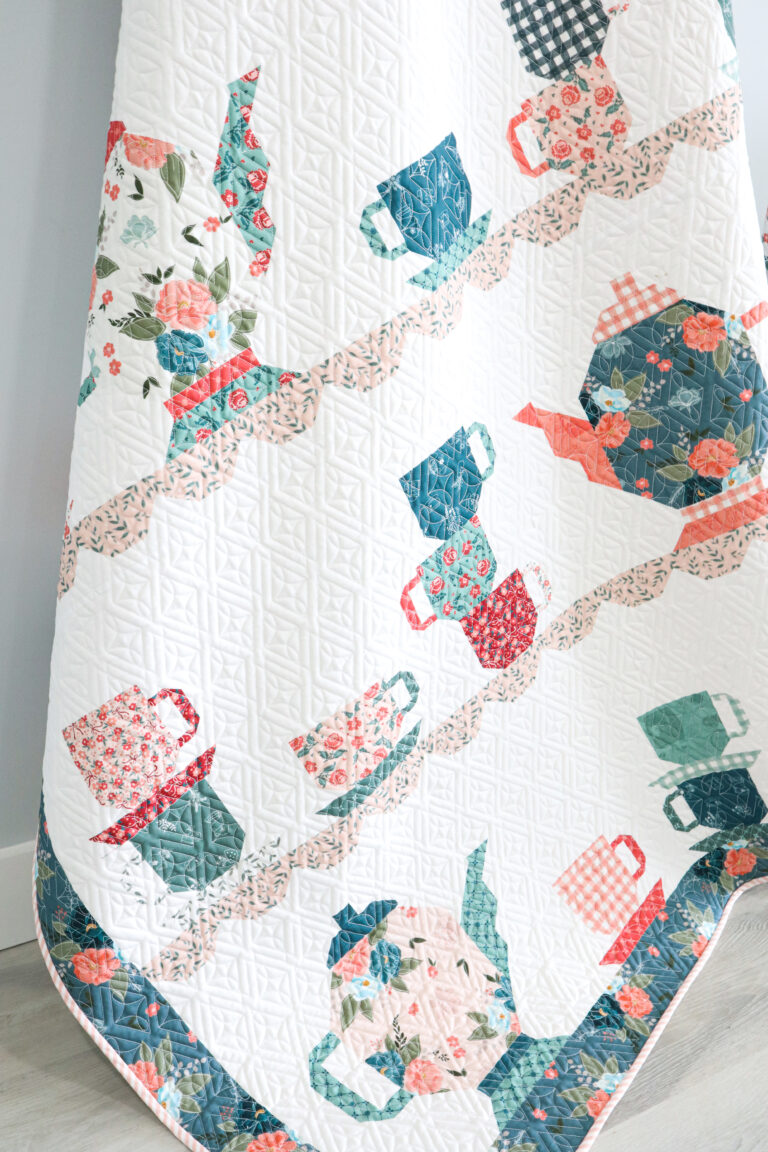 Tea Party Quilt Along Borders and Assembly