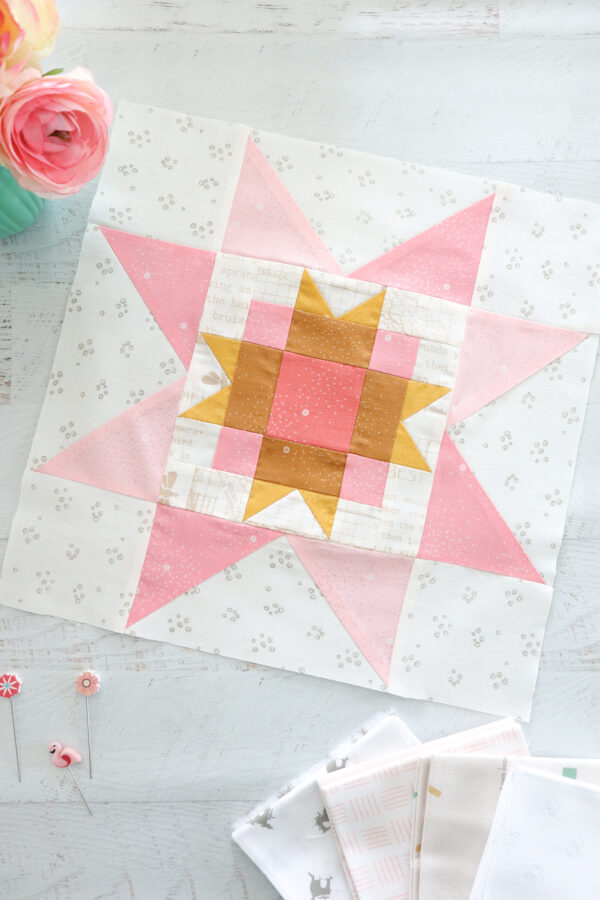 Farm Star Block Shine Together Sew Along