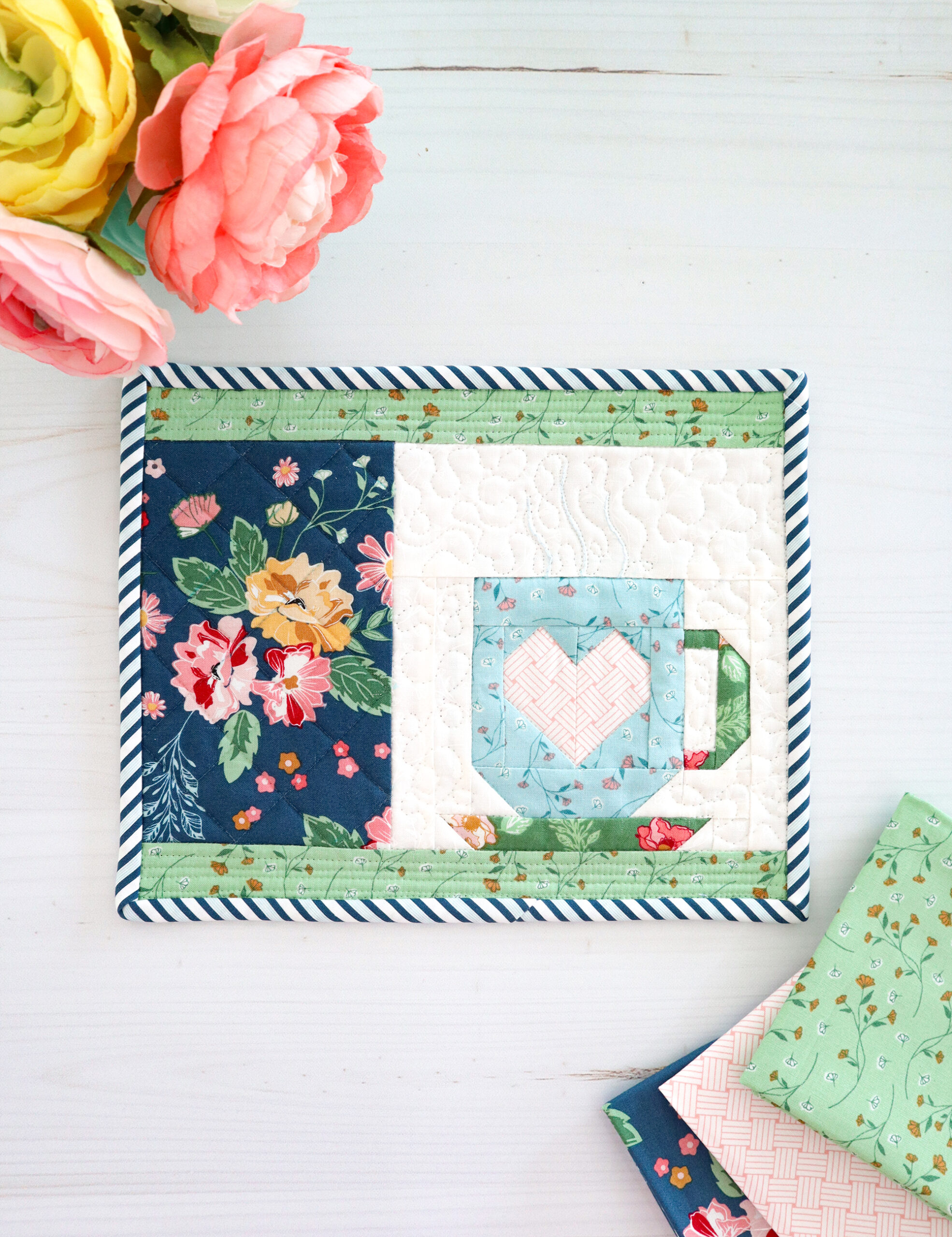 Spill the Tea Mug Rug