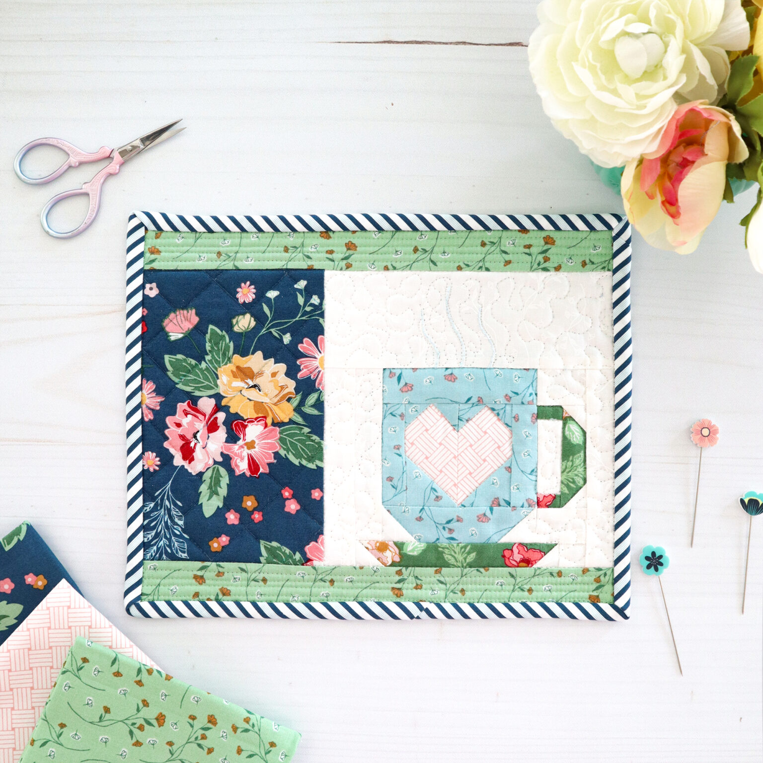 Spill the Tea Mug Rug