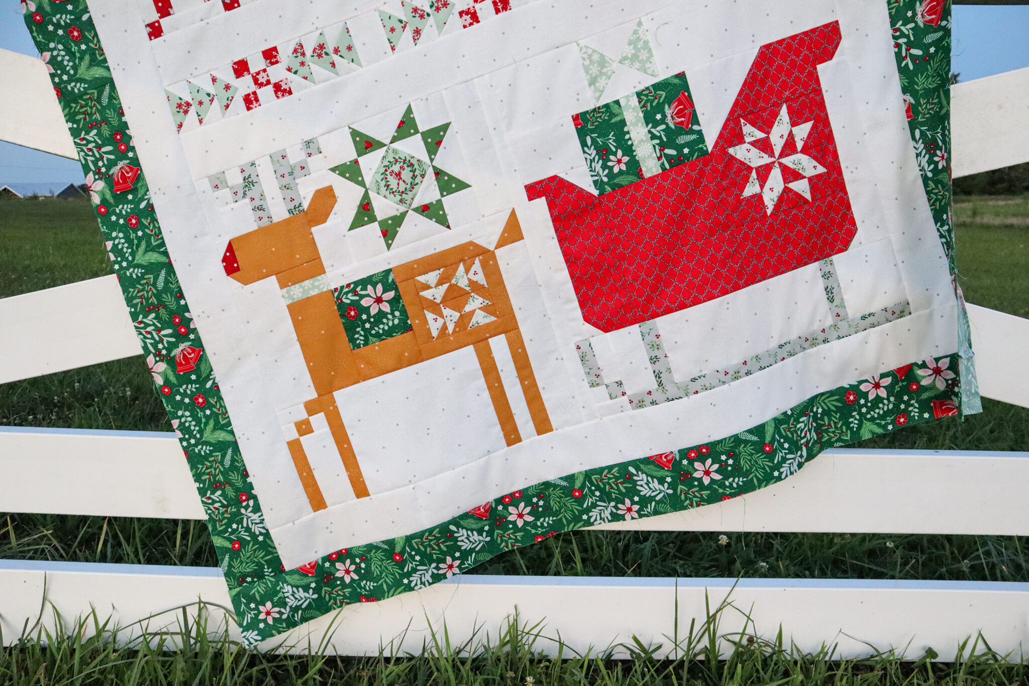 Up on the Rooftop Quilt Along Finish